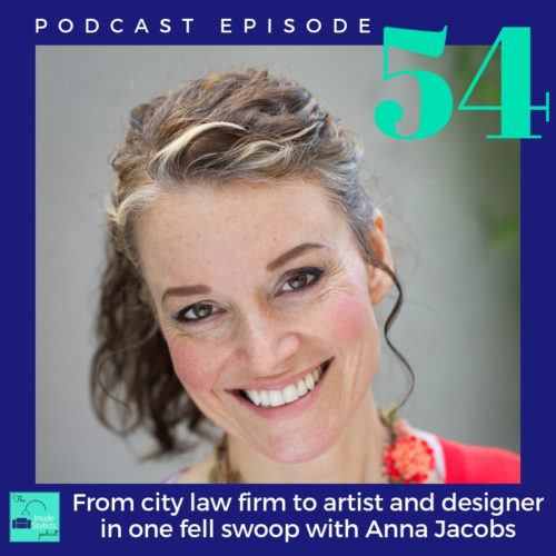 Hear how Anna Jacobs went from the city to being a successful artist