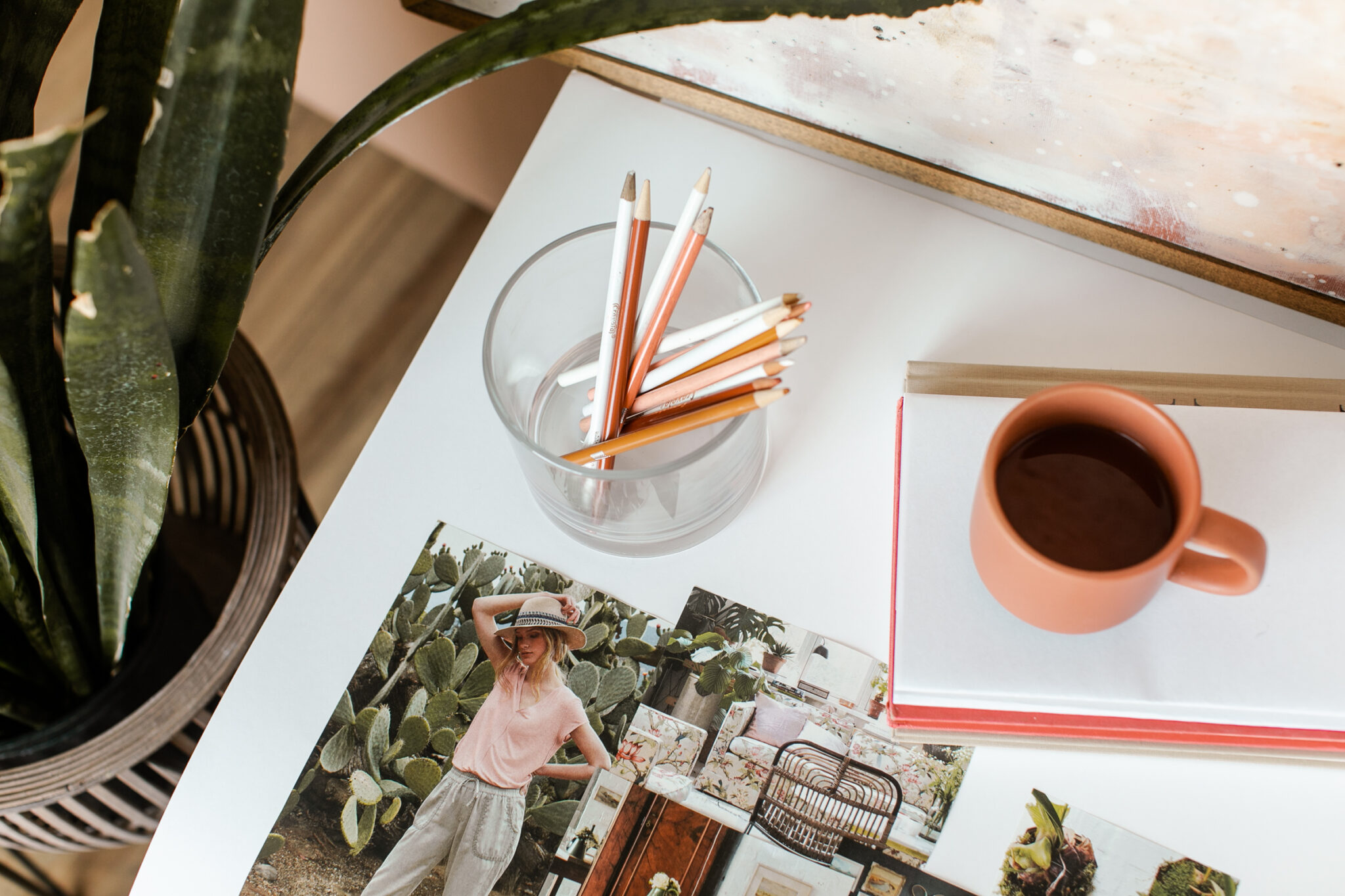 Vision board book workshop with Inside Stylists